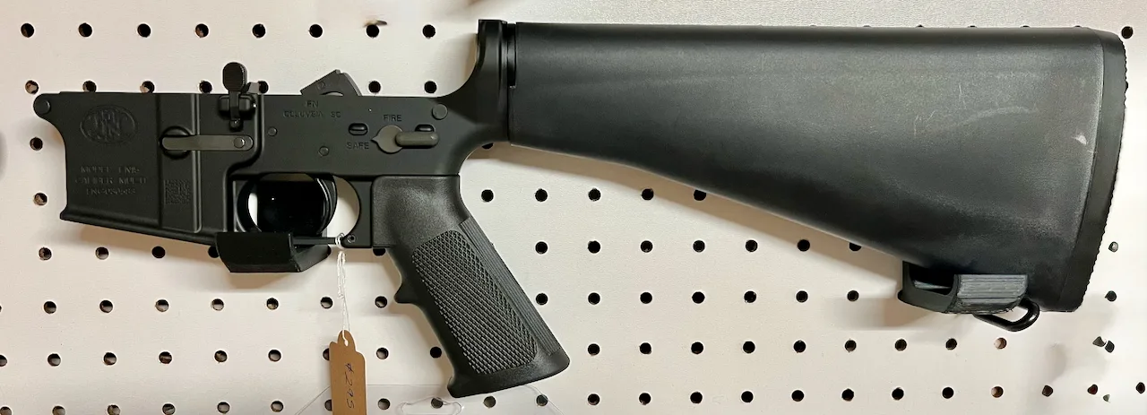 FN Complete Lower Receiver w/ A2 Stock - TRIPLE 7 ORDNANCE